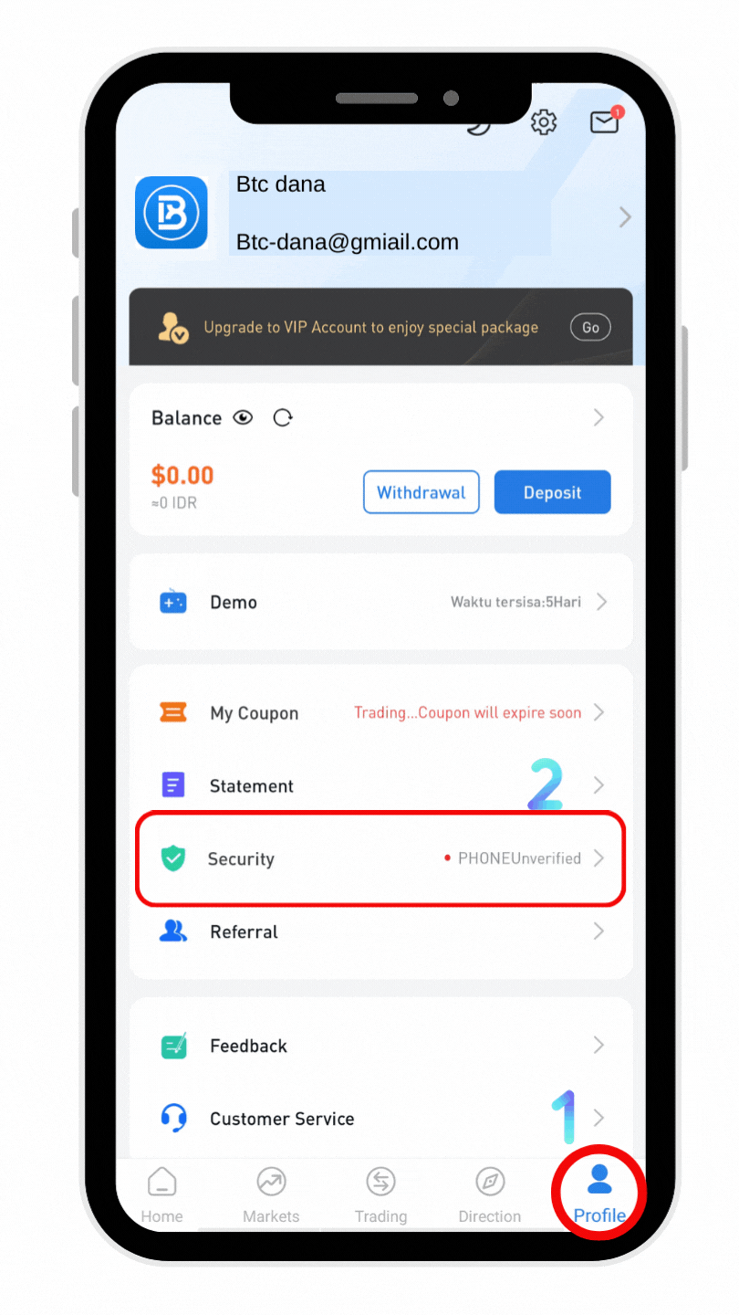 Cara Mengubah Nomor Handphone atau Email – Pusat Bantuan
